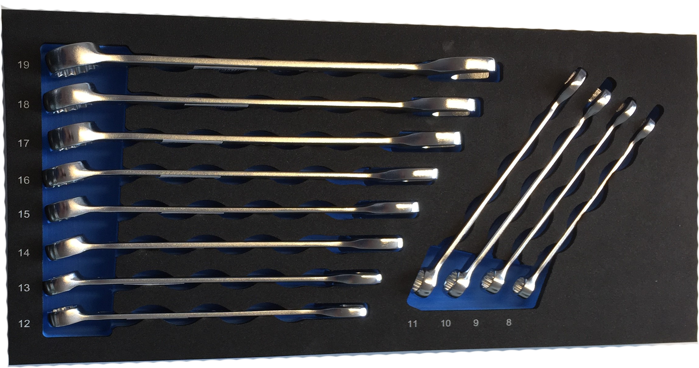 BATO Combination spanner set 8-19mm. EVA 1/3.