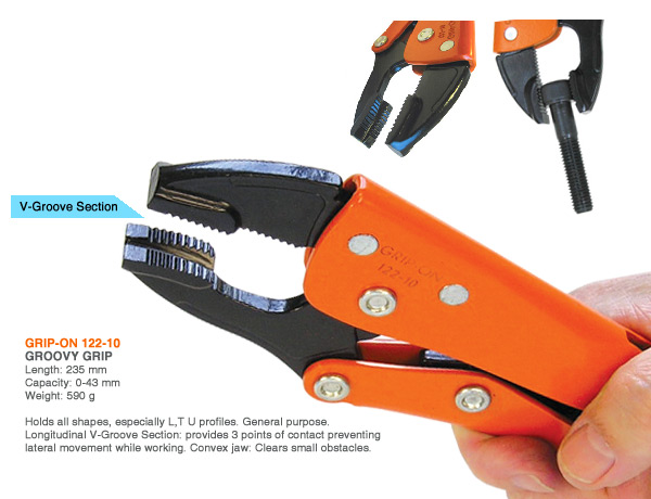 GRIP-ON V-Groovy Grip